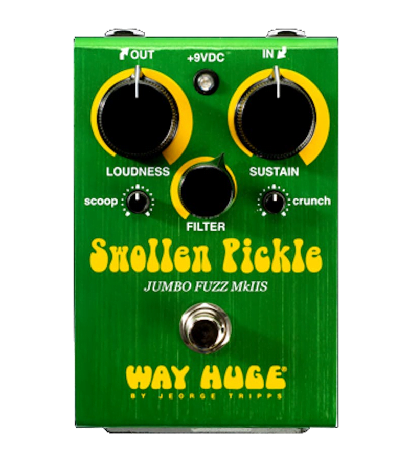 DIY Way Huge Swollen Pickle Guitar Effects Pedal Kits & PCBs | DIY ...